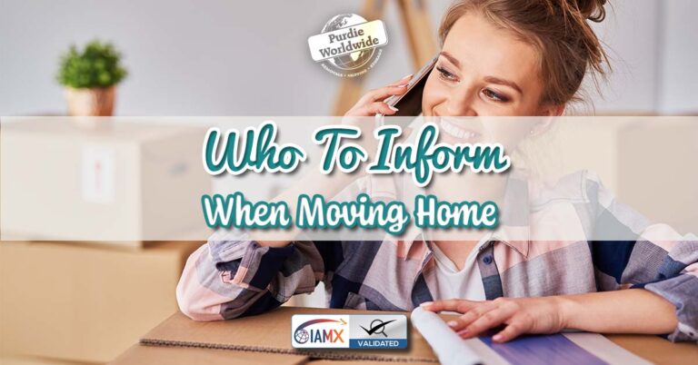 Who to Inform When Moving House | Checklist Template
